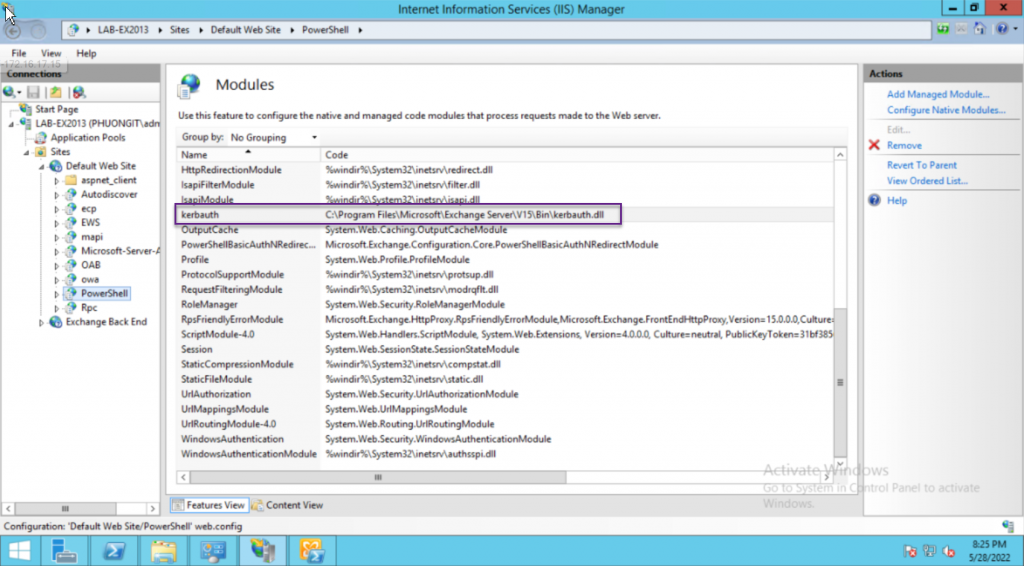 The WinRM client cannot process the request. It cannot determine the content type of the EMS ...