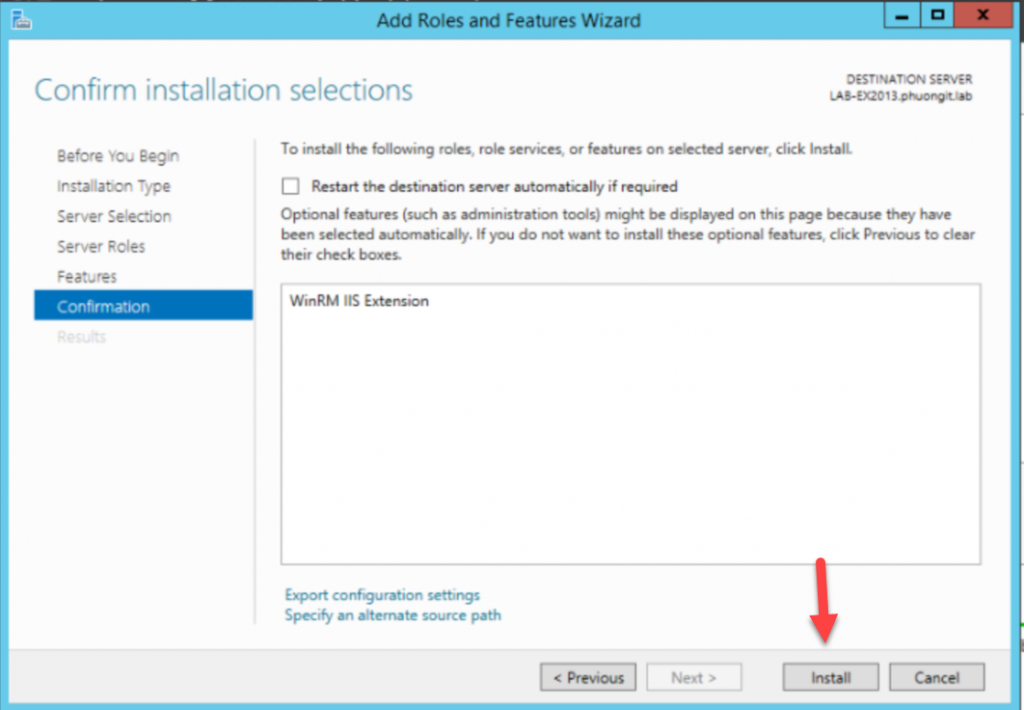 The WinRM client cannot process the request. It cannot determine the content type of the EMS ...