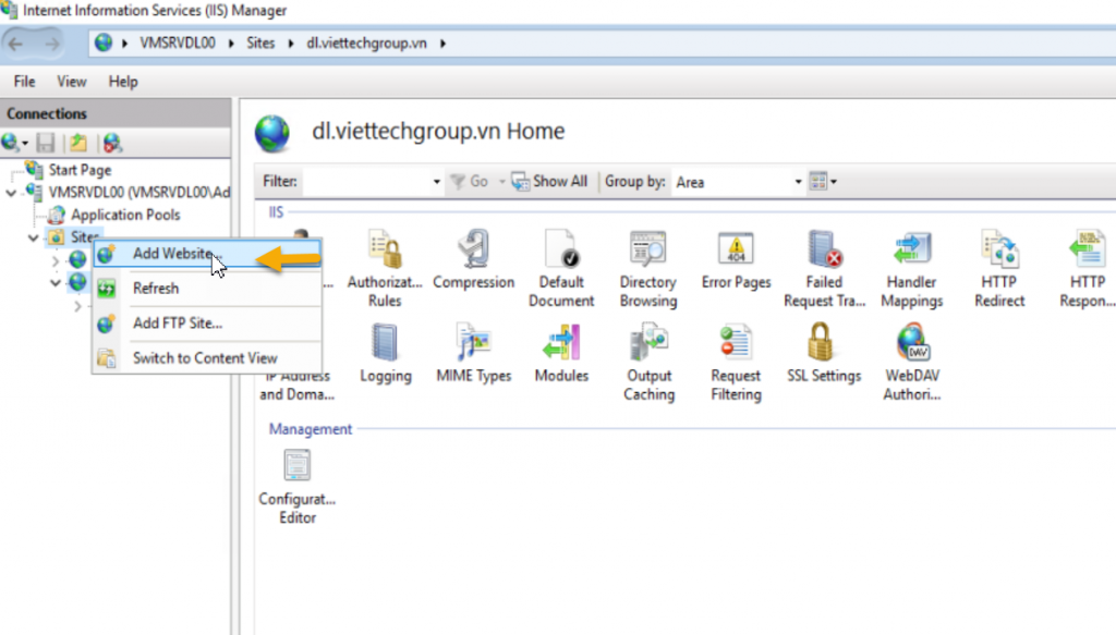 HƯỚNG DẪN CÀI ĐẶT IIS WEBSERVER, FTP WEBDAV LÀM DOWNLOAD SERVER TRÊN WINDOWS SERVER 2019/2022 ...